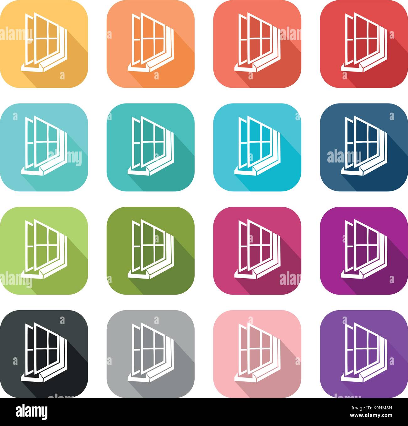 Double glazing Stock Vector Images - Alamy