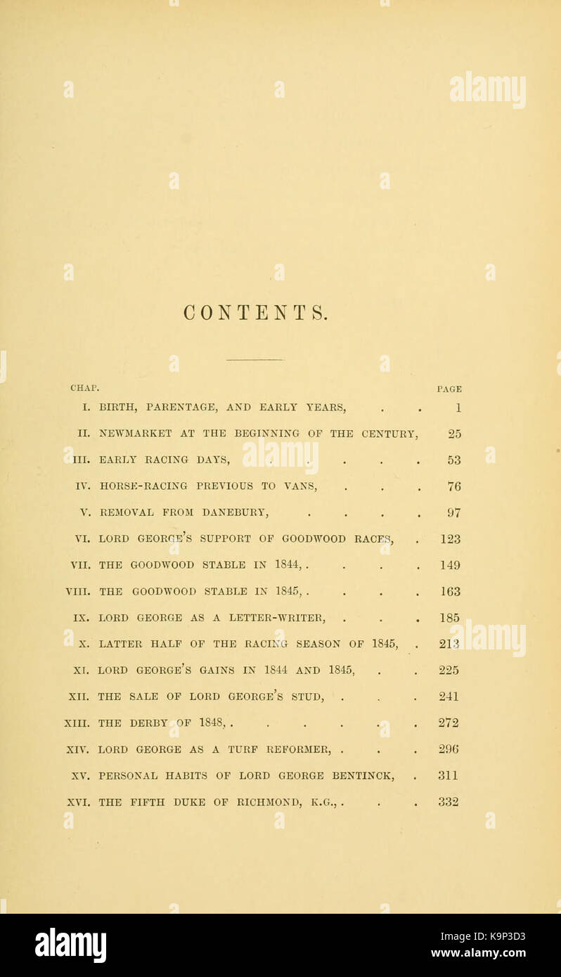Racing life of Lord George Cavendish Bentinck, M.P. and other ...