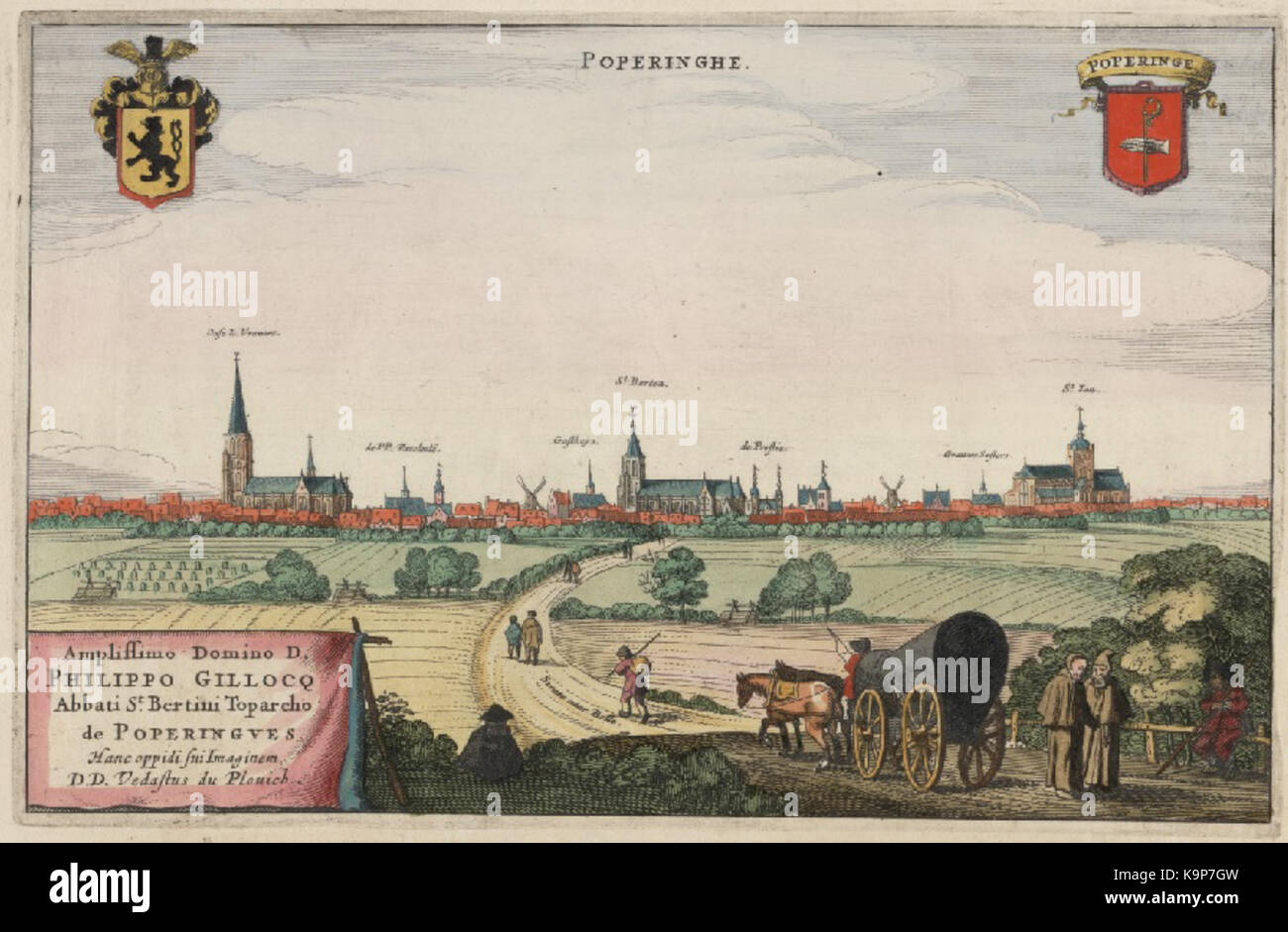 Poperinge 1641 Stock Photo - Alamy