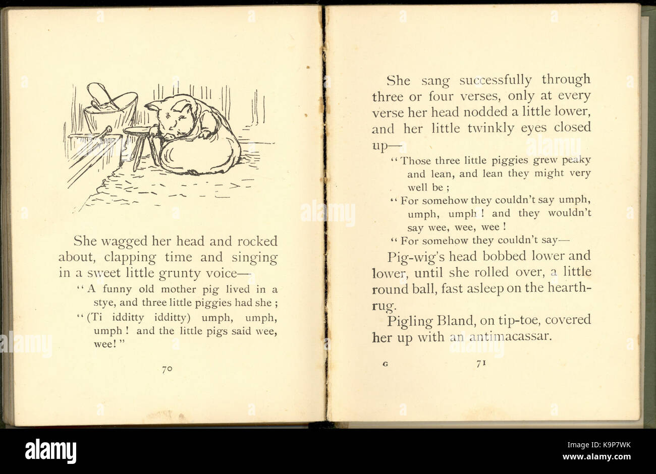 Pigling Bland pg 70 71 Stock Photo - Alamy