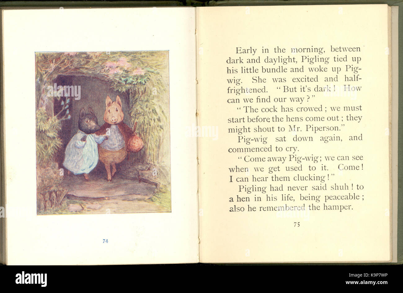 Pigling Bland pg 74 75 Stock Photo - Alamy