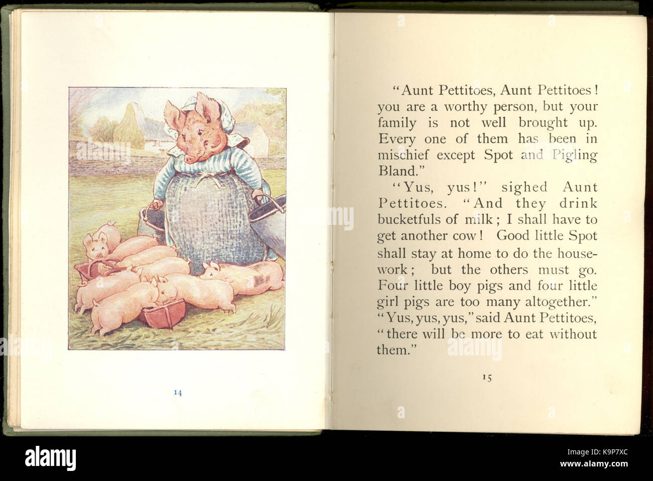 Pigling Bland pg 14 15 Stock Photo - Alamy