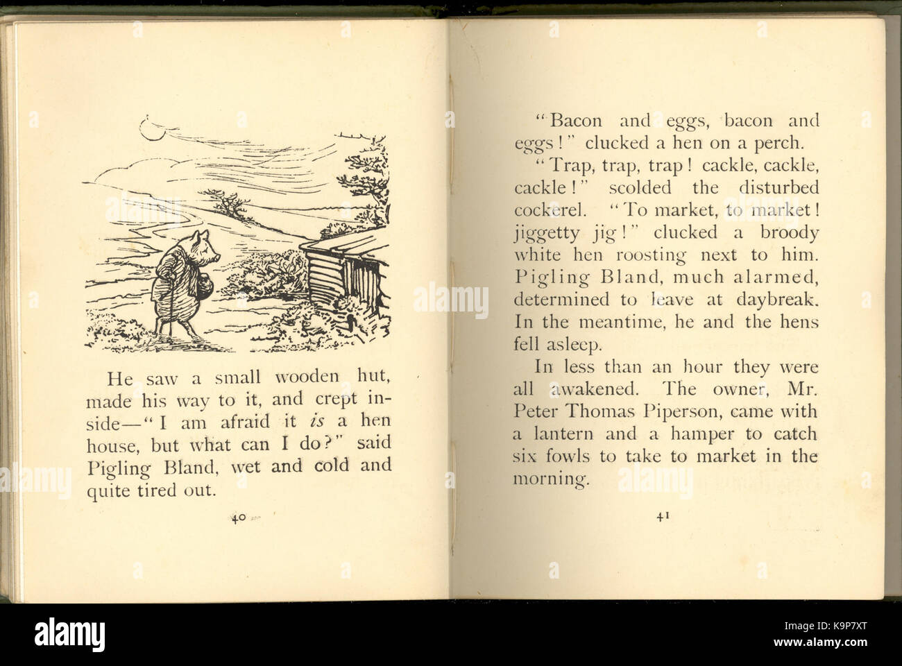 Pigling Bland pg 40 41 Stock Photo - Alamy