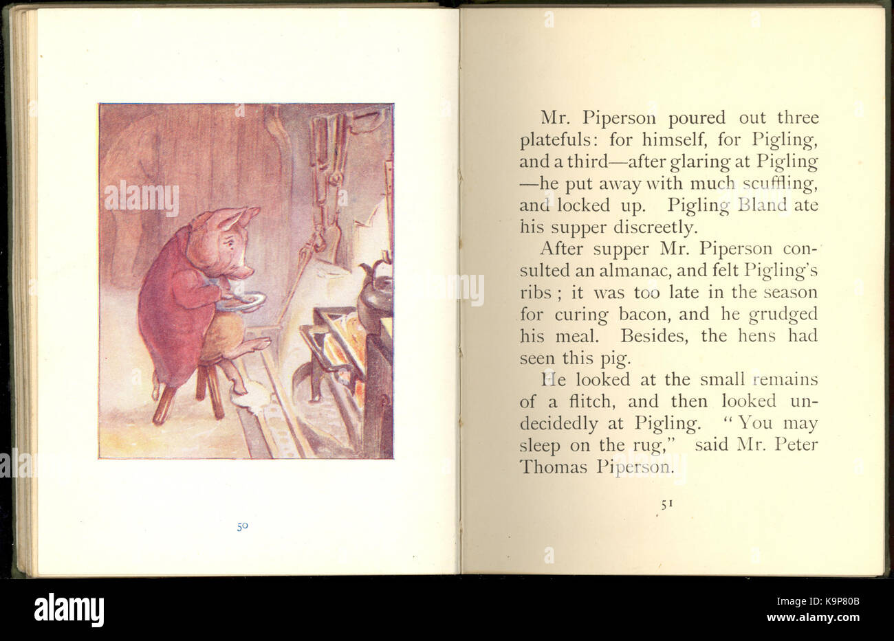 Pigling Bland pg 50 51 Stock Photo - Alamy
