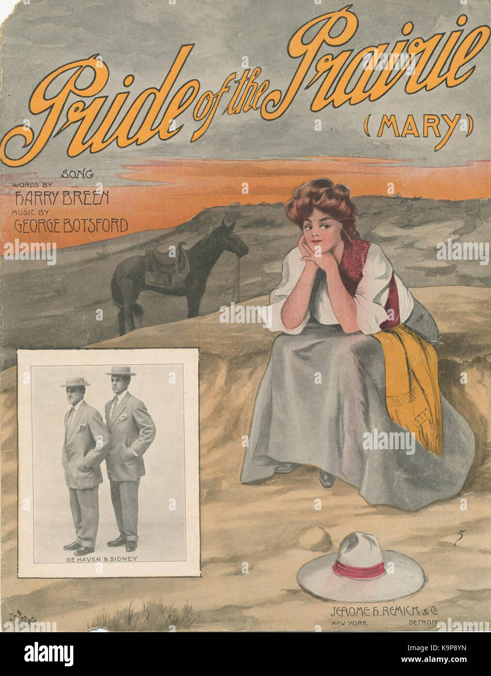 Pride of the prairie 1907 Stock Photo - Alamy