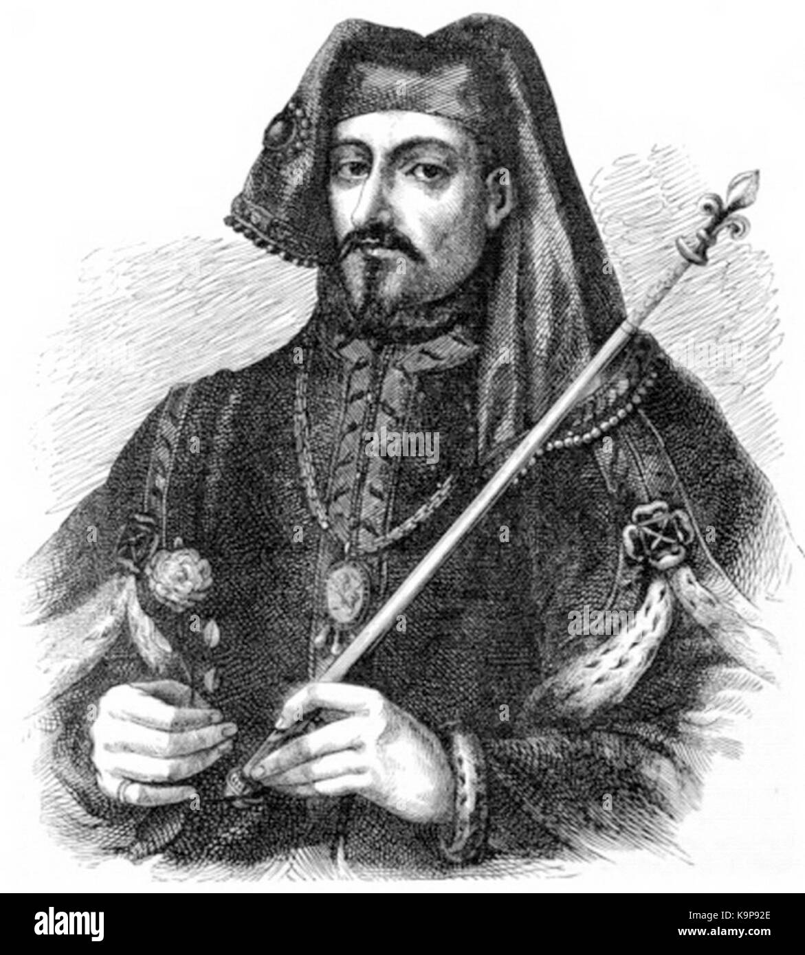 Henry iv portrait england hi-res stock photography and images - Alamy