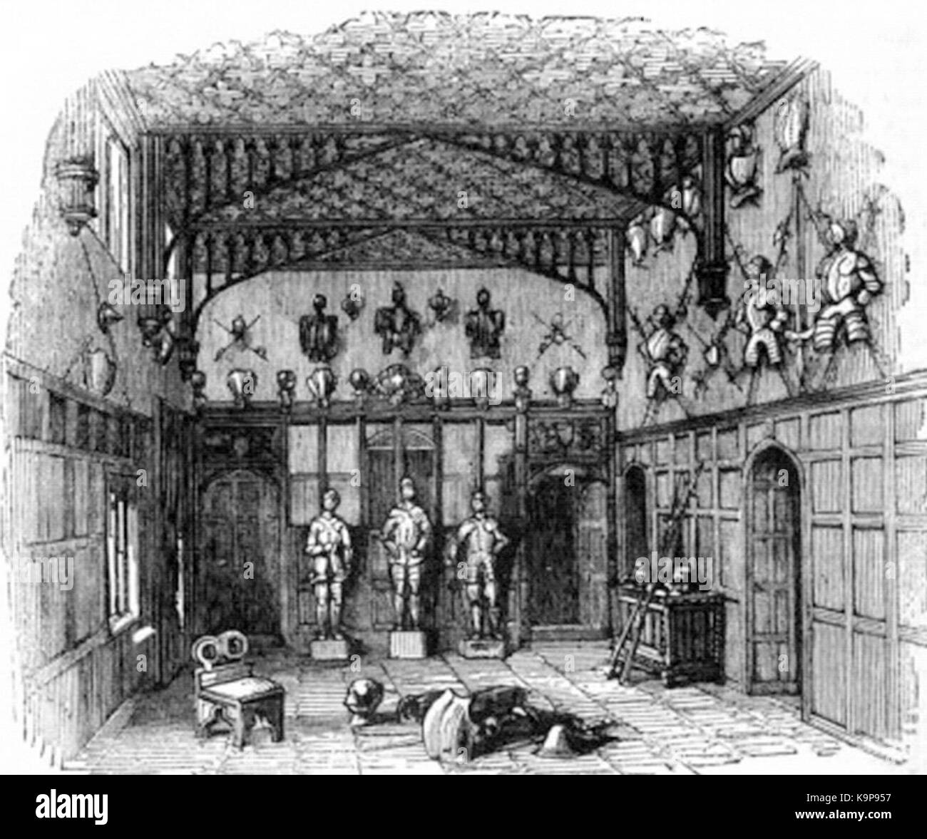 Medieval knights armour Black and White Stock Photos & Images - Alamy