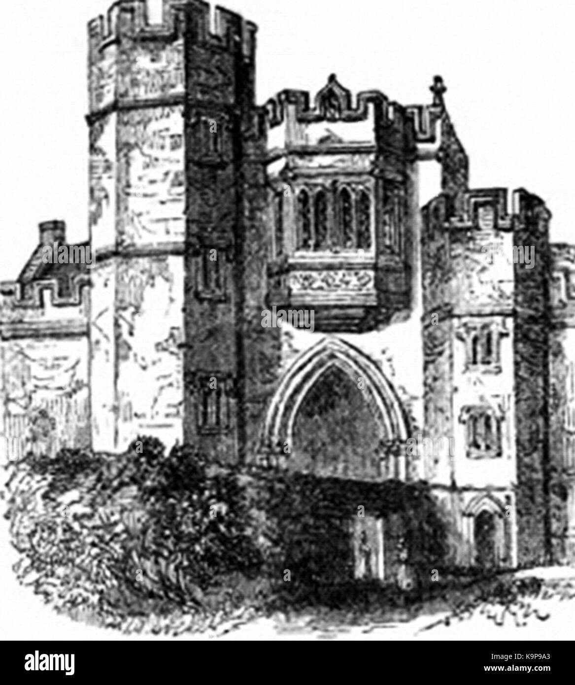 Montacute priory gatehouse hi-res stock photography and images - Alamy