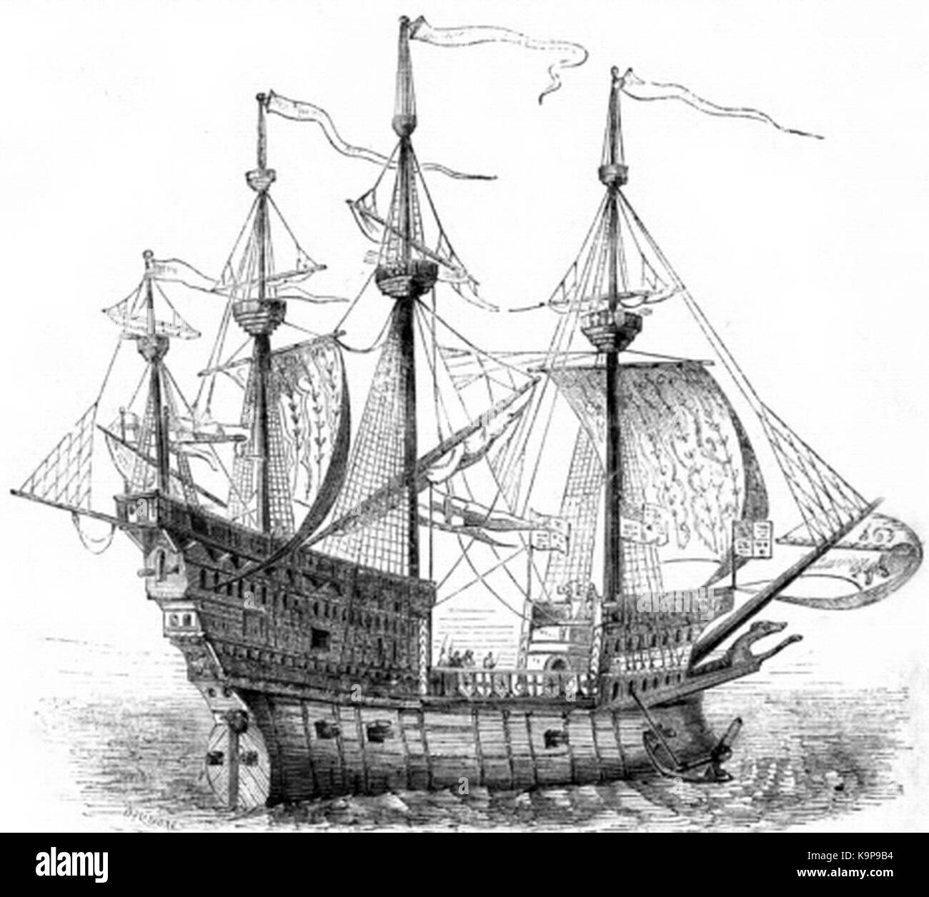 King henry viii royal Black and White Stock Photos & Images - Alamy