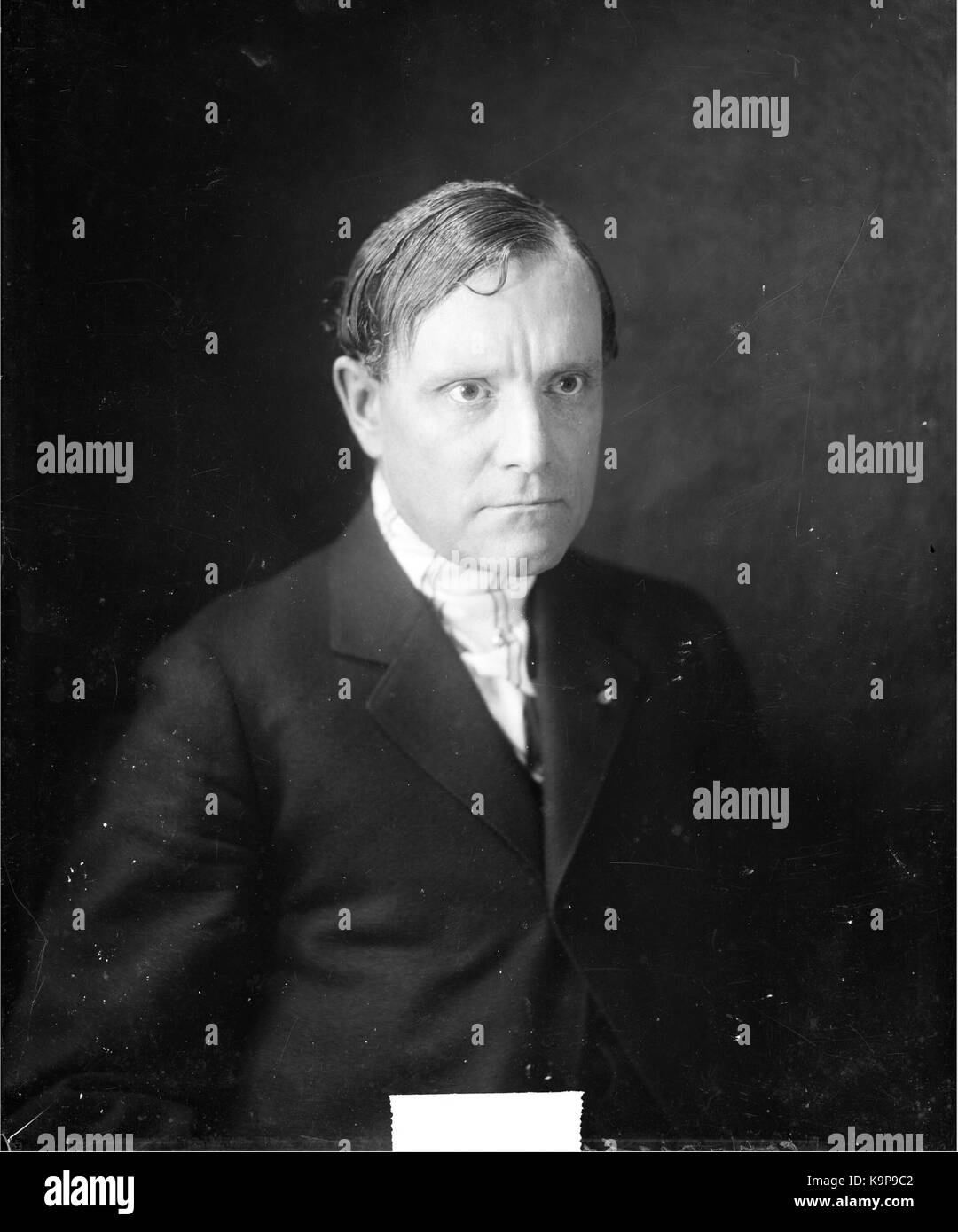 Portrait of J. A. Chaloner by Rufus Holsinger, 1918 Stock Photo - Alamy