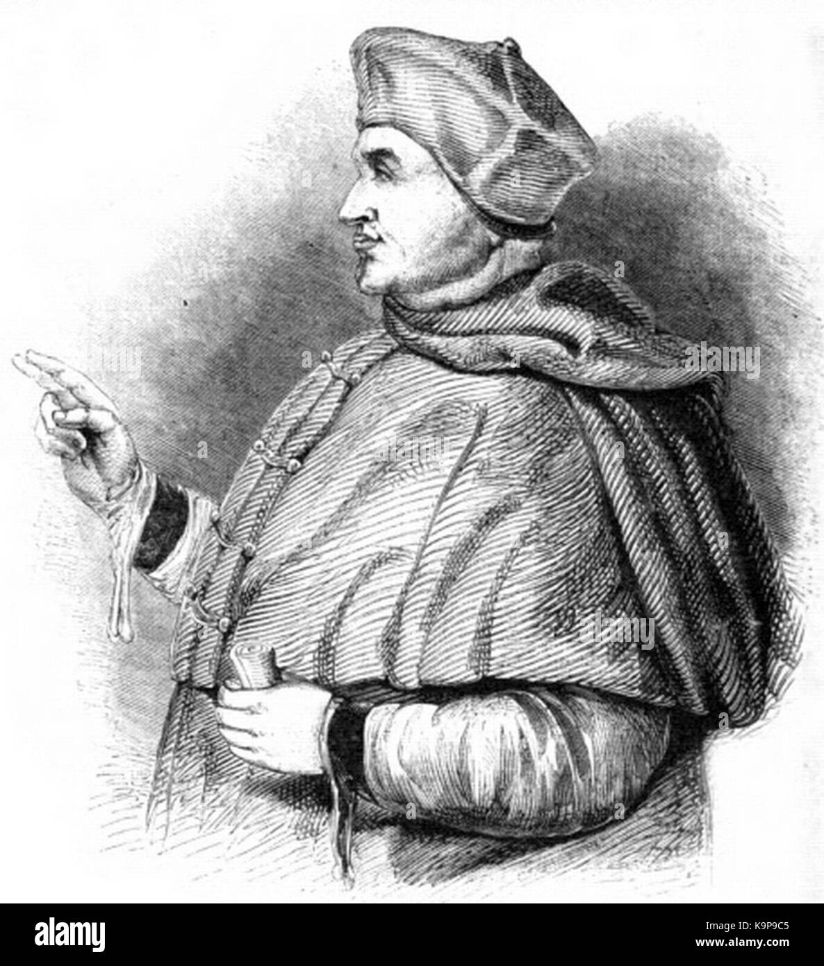 Thomas cardinal wolsey Black and White Stock Photos & Images - Alamy