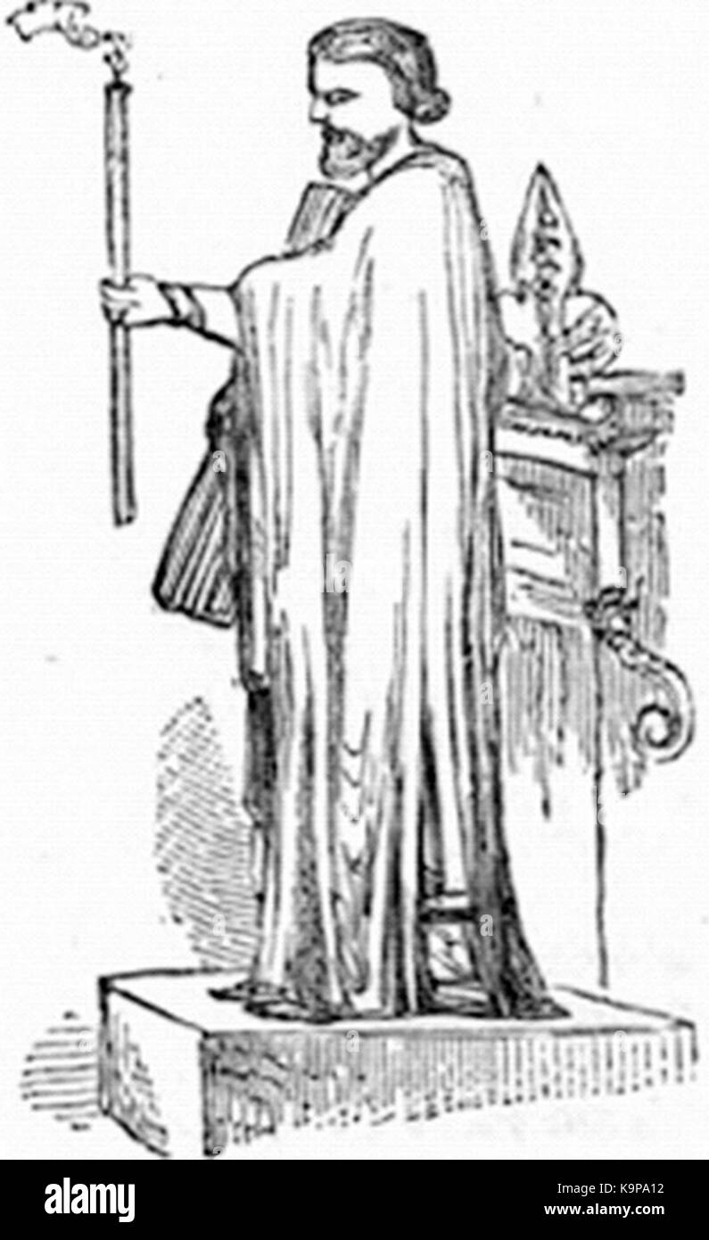 A depiction of an individual performing penance in a church, reflecting ...