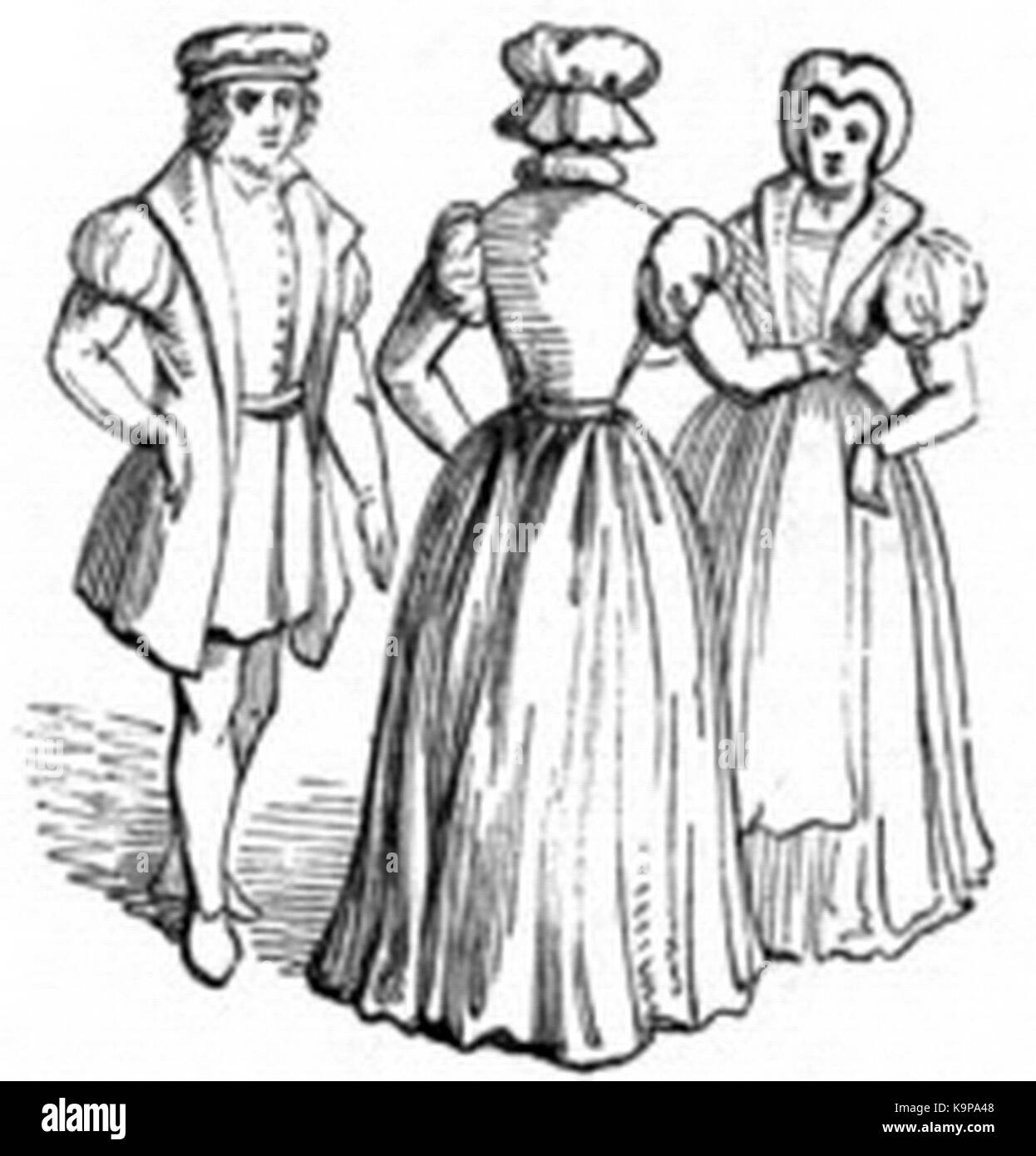 16th century clothing hi-res stock photography and images - Alamy