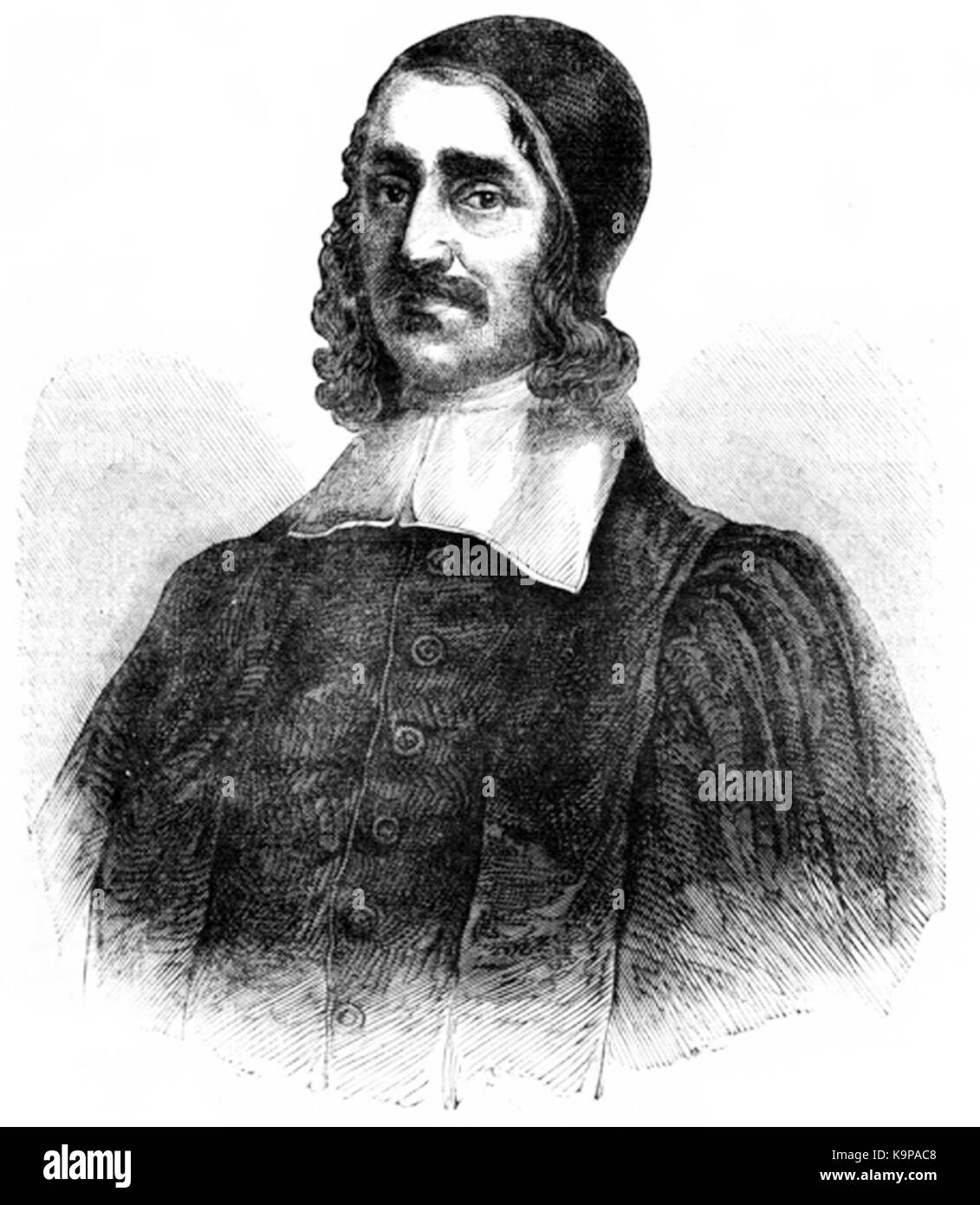 A portrait of Richard Baxter, an influential 17th-century English ...