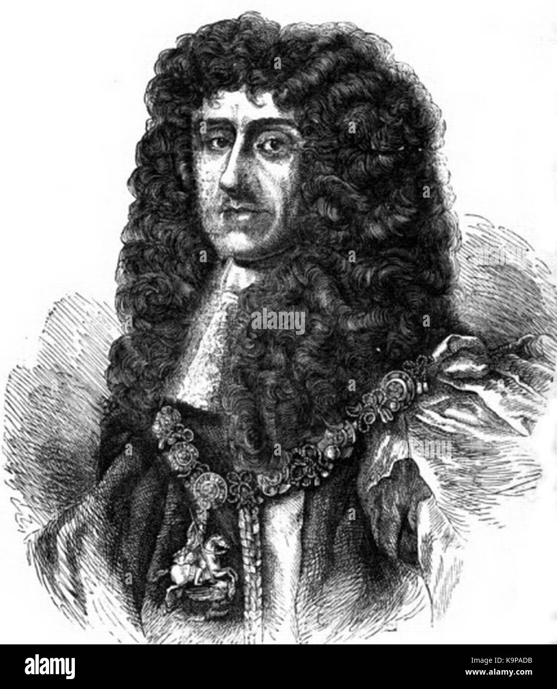 Charles stuart portrait Black and White Stock Photos & Images - Alamy
