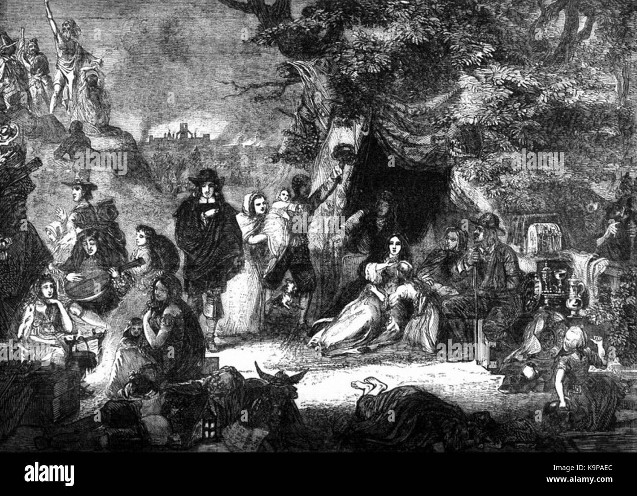 1666 london map hi-res stock photography and images - Alamy