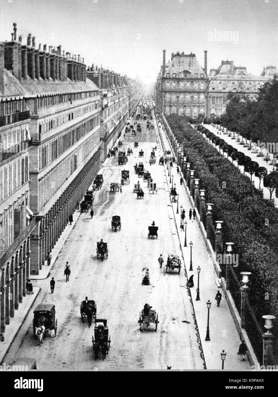 Paris 1855 map hi-res stock photography and images - Alamy