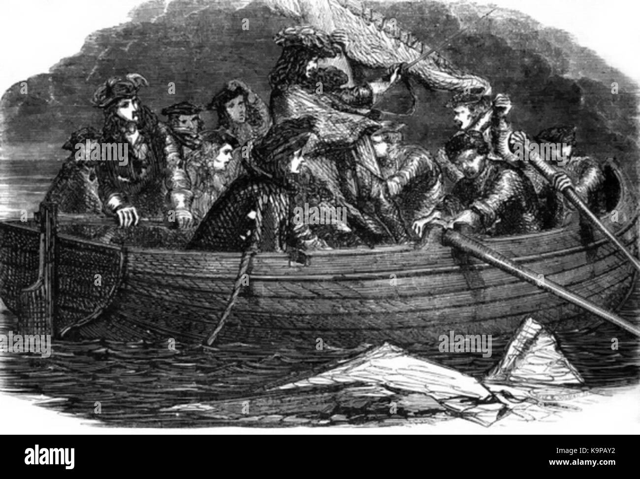 Off boat Black and White Stock Photos & Images - Alamy