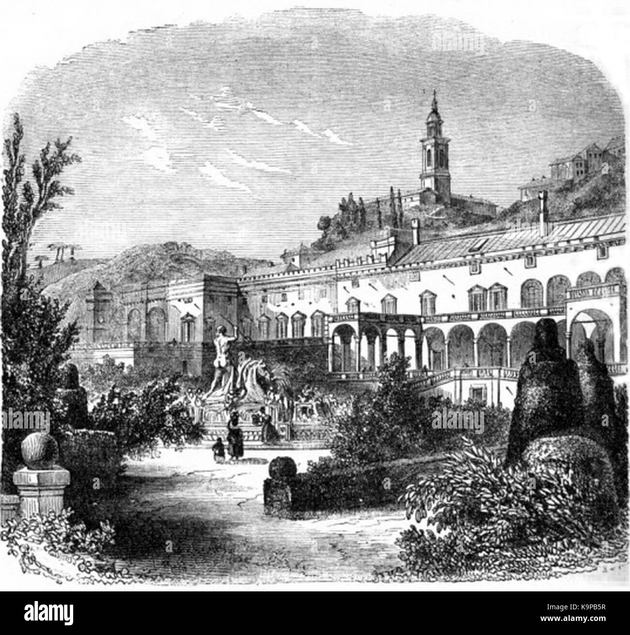 P222 Dorla Palace, Genoa Stock Photo - Alamy