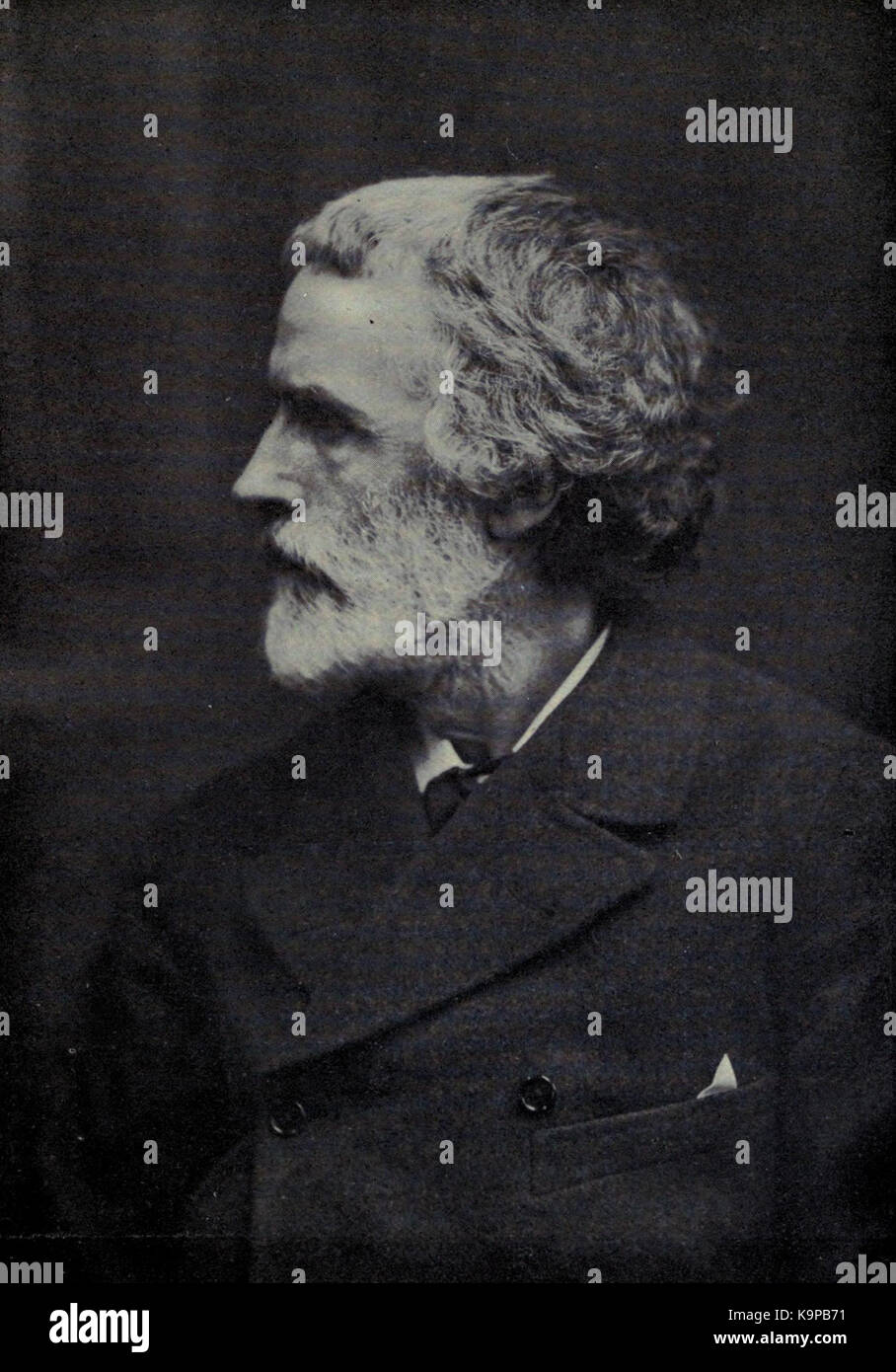 Photograph of George Meredith Stock Photo - Alamy