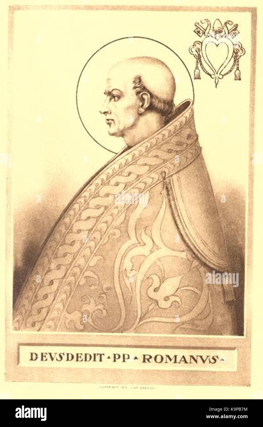 Pope adeodatus i hi-res stock photography and images - Alamy