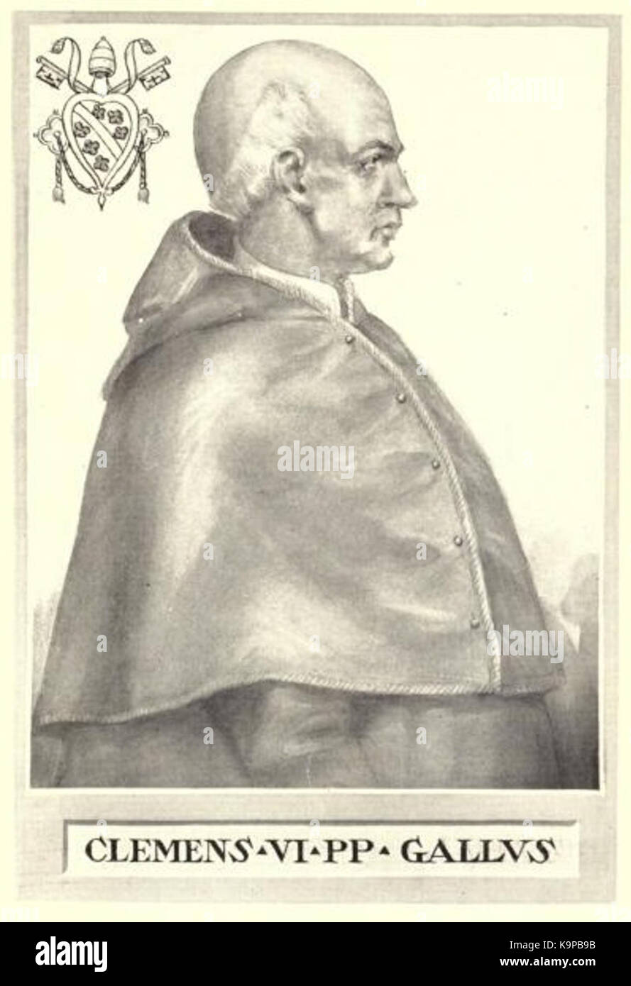 Pope Clement VI Stock Photo - Alamy