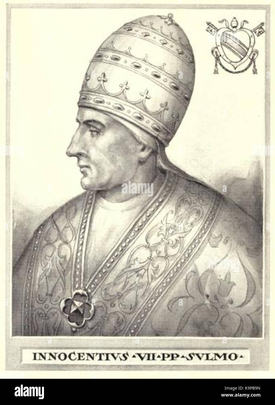 Pope Innocent VII Stock Photo - Alamy