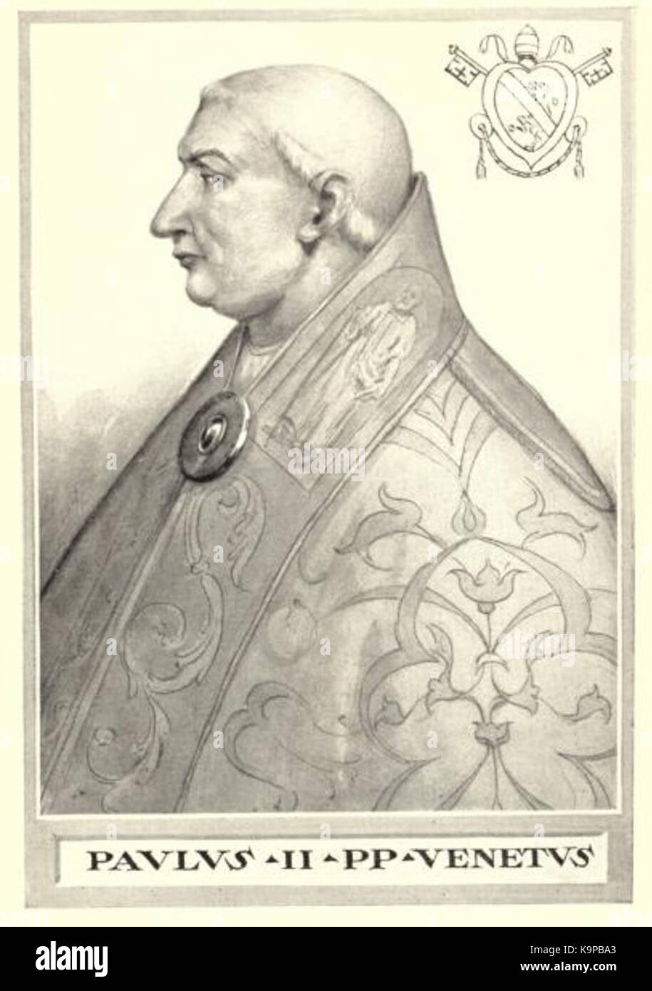 Pope Paul II Stock Photo - Alamy