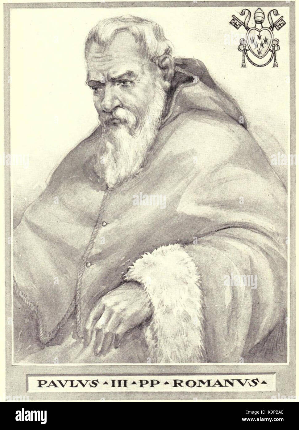 Pope Paul III Stock Photo - Alamy