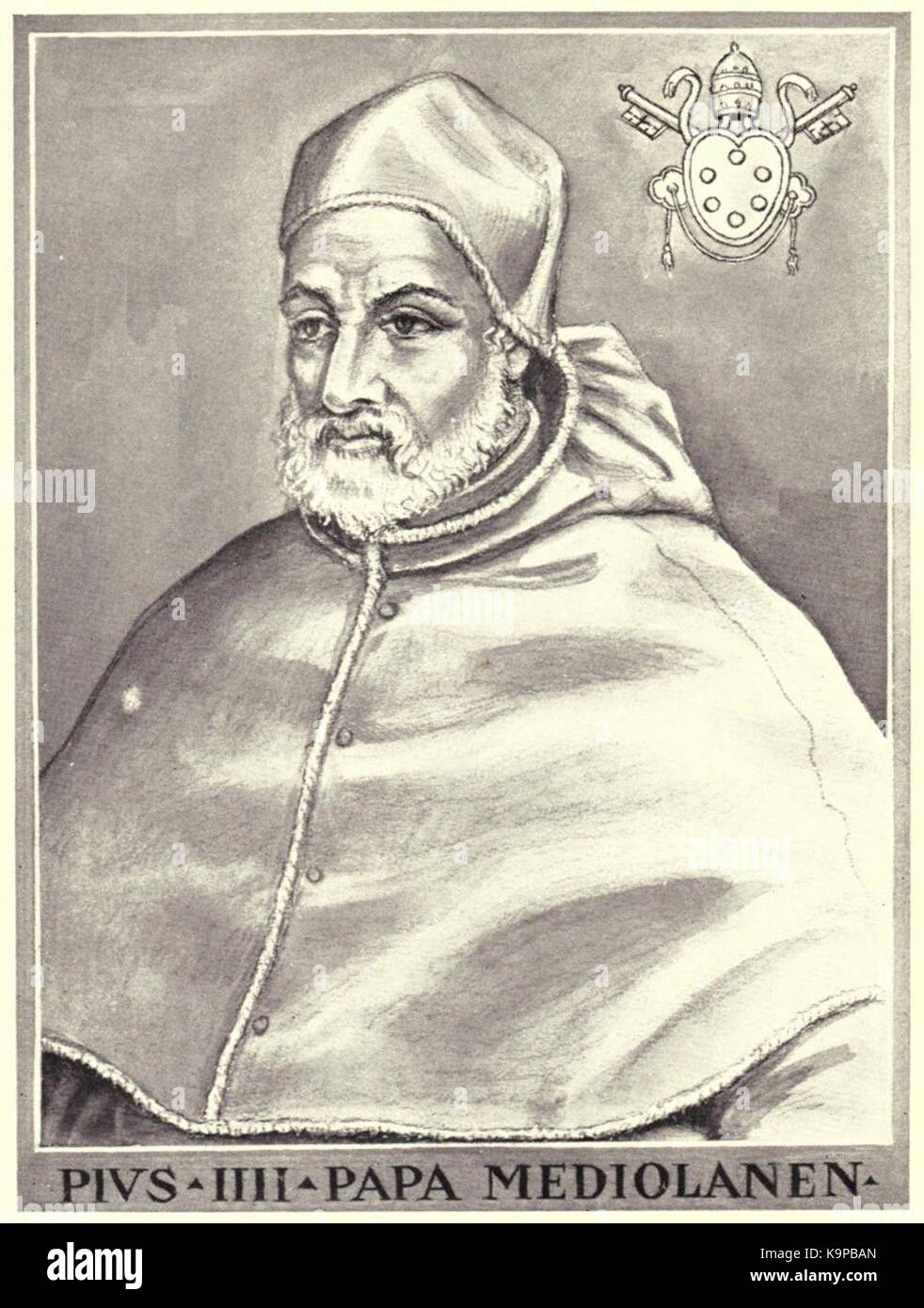 Pope Pius IV Stock Photo - Alamy