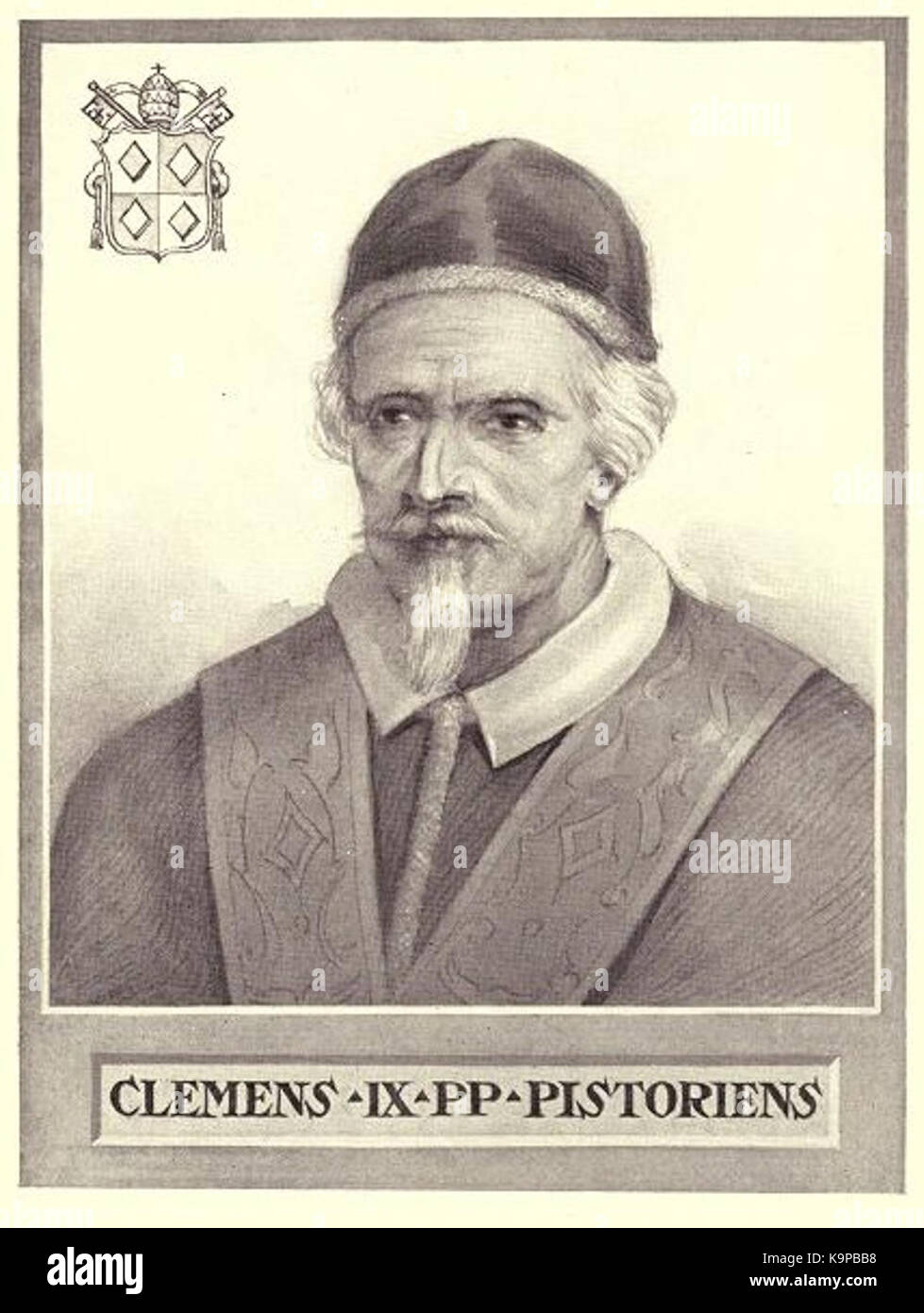 Pope Clement IX Stock Photo - Alamy