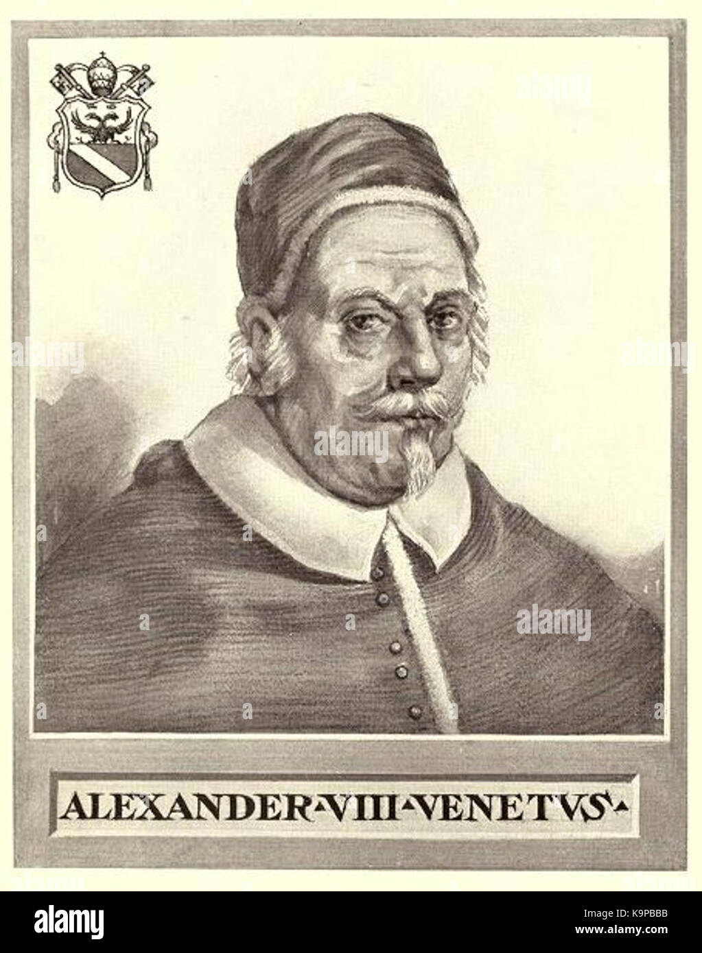 Pope Alexander VIII Stock Photo - Alamy