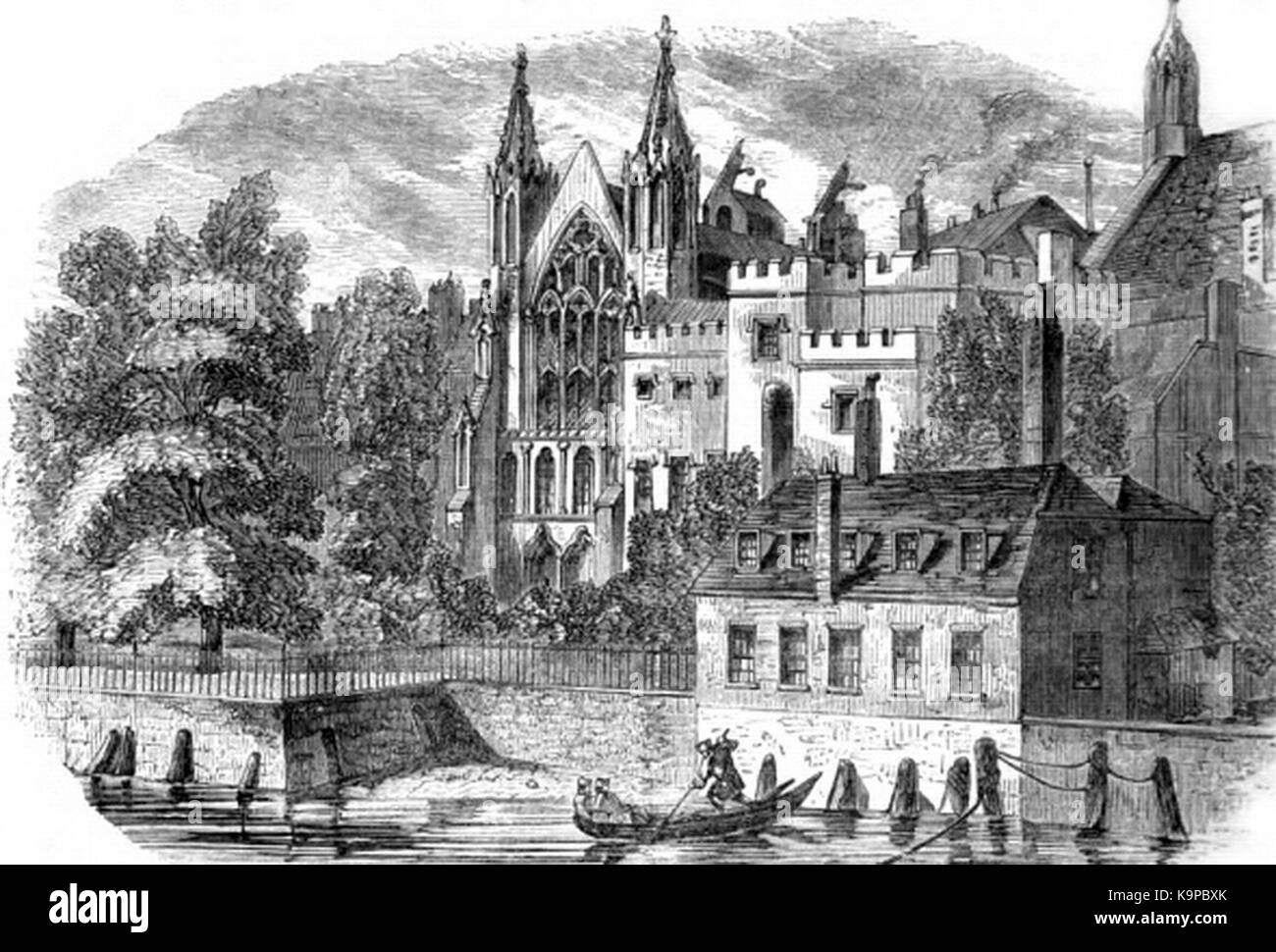 House front uk Black and White Stock Photos & Images - Alamy