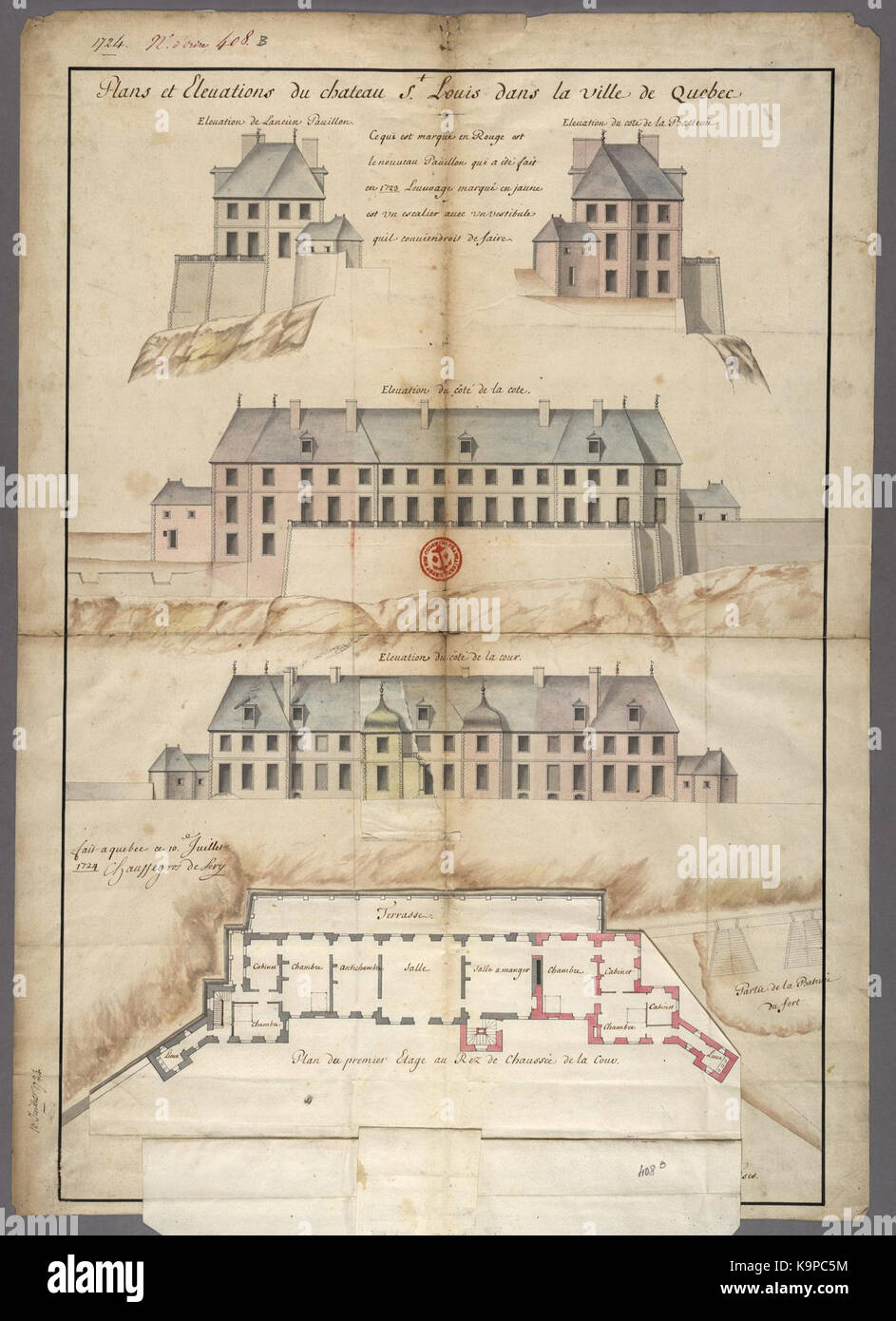 St louis castle quebec hi-res stock photography and images - Alamy