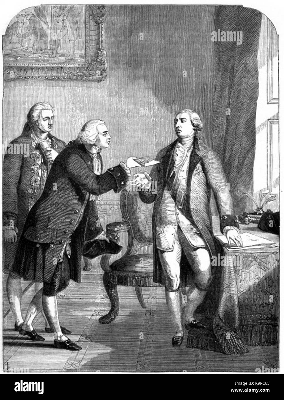 John adams george iii hi-res stock photography and images - Alamy