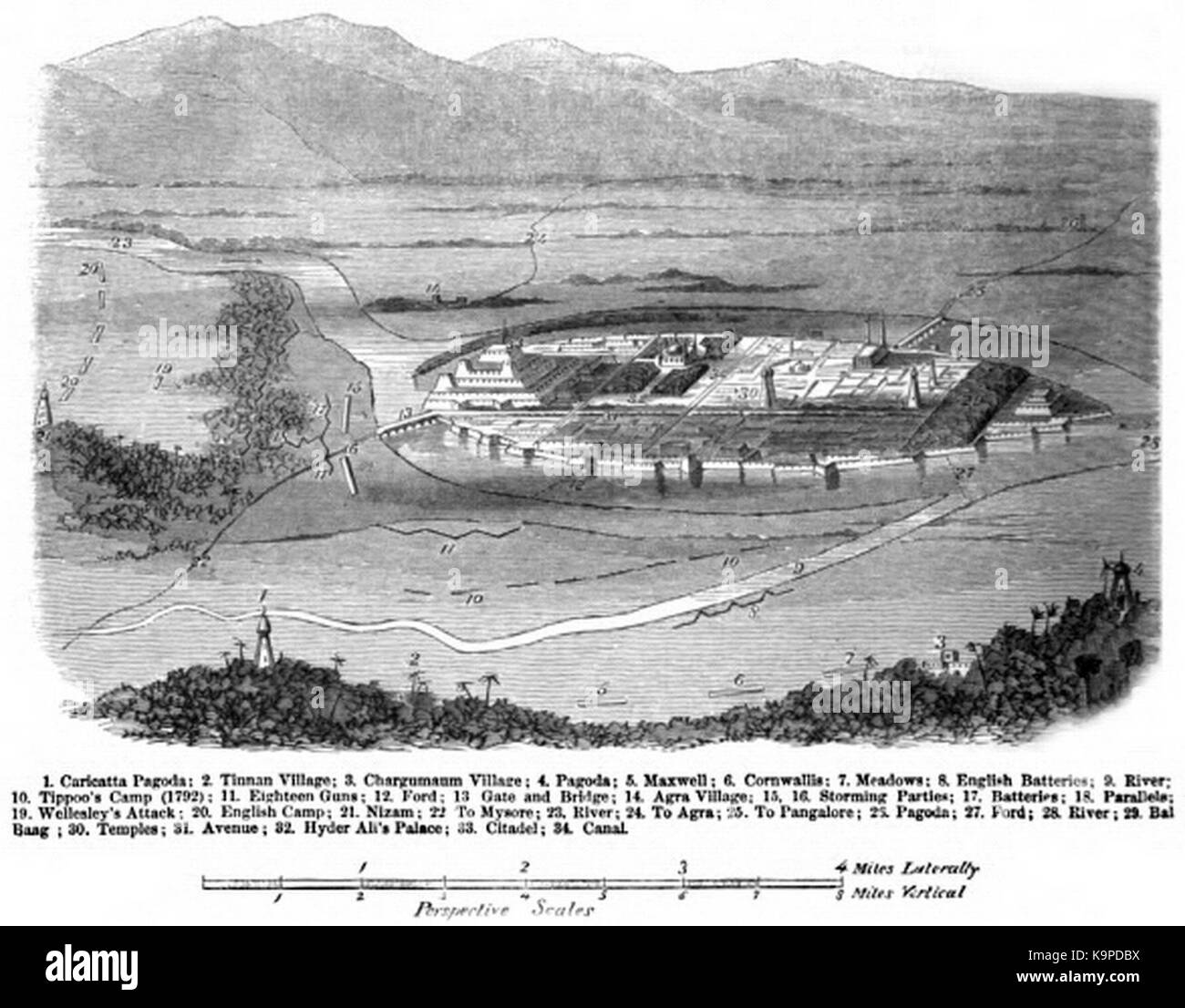 Seringapatam Black and White Stock Photos & Images - Alamy