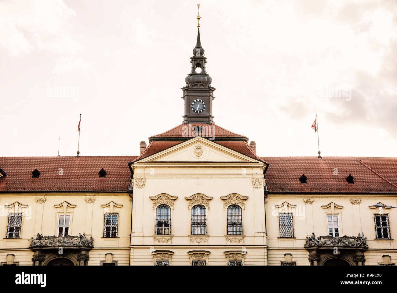The municipality house of Brno city, southern Moravia, Czech republic ...