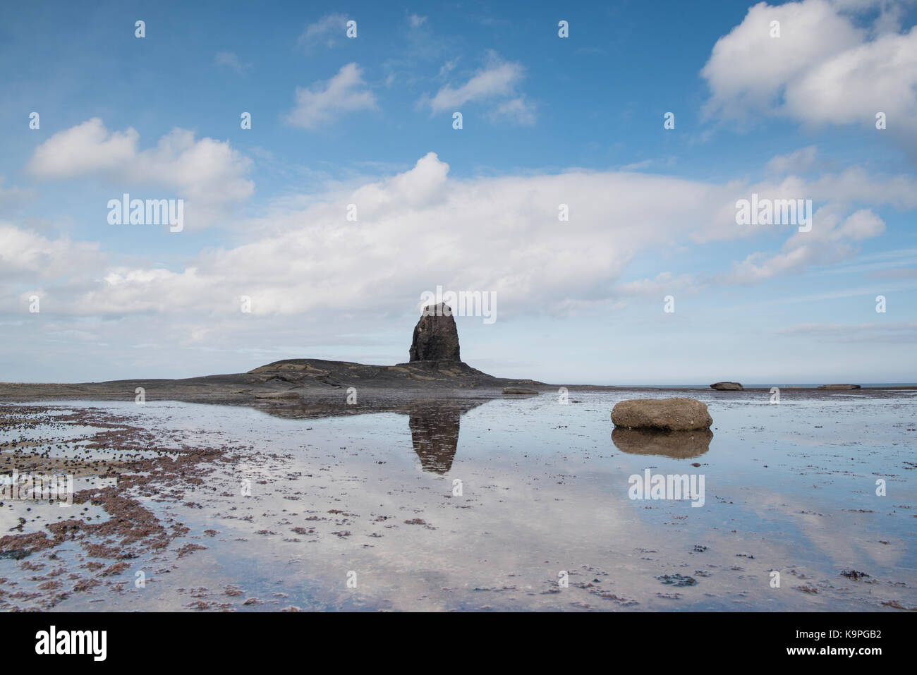 Black Nab, Saltwick Bay, Whitby - natural daylight with reflections and ...