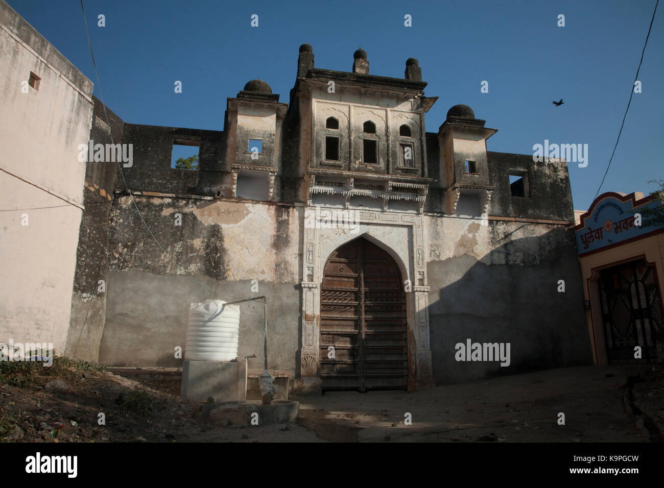 Havali's, old Indian houses Stock Photo - Alamy