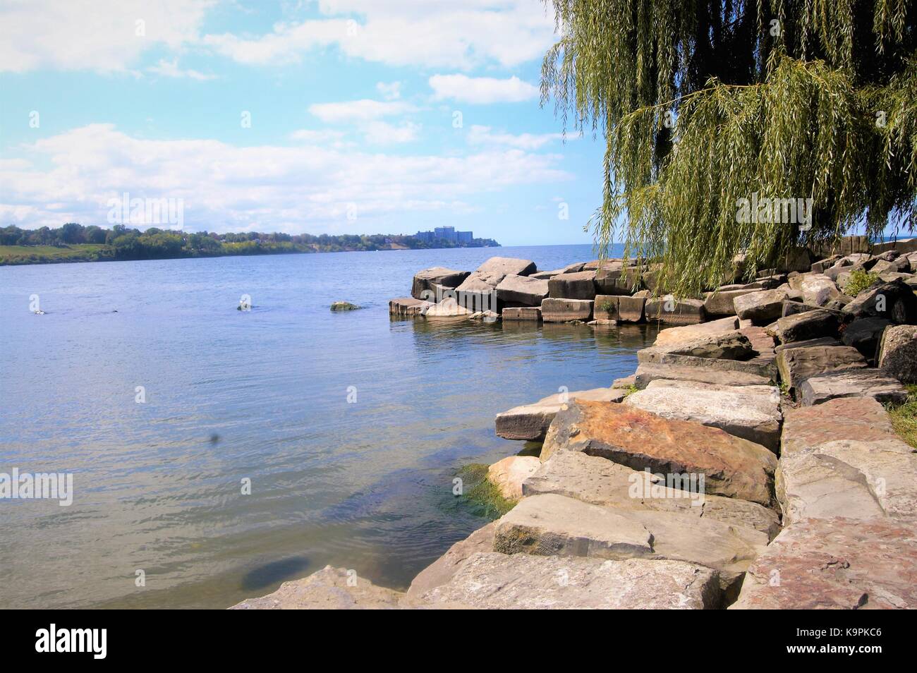 Day at the lake Stock Photo - Alamy