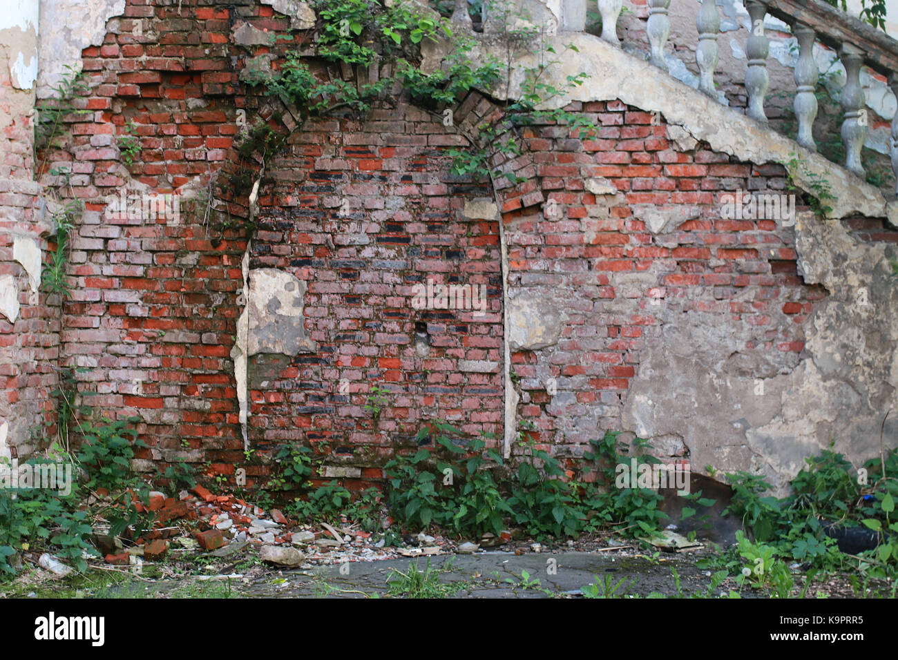 old red brick wall Stock Photo - Alamy