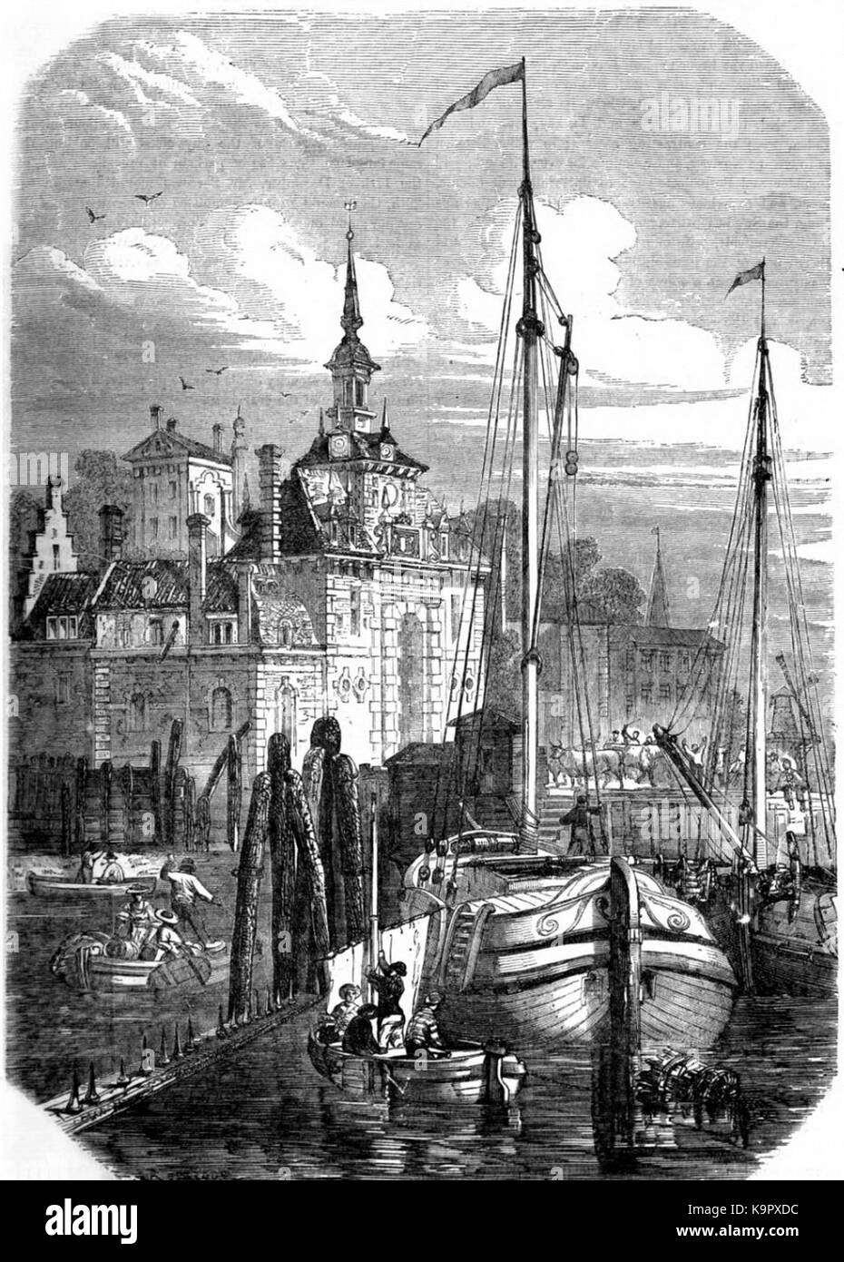 Rotterdam city center Black and White Stock Photos & Images - Alamy