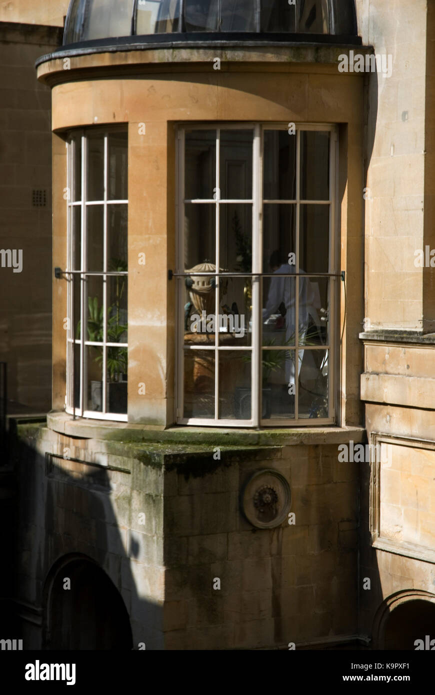 The Great Bath at the Roman Baths, City of Bath, Somerset, England ...