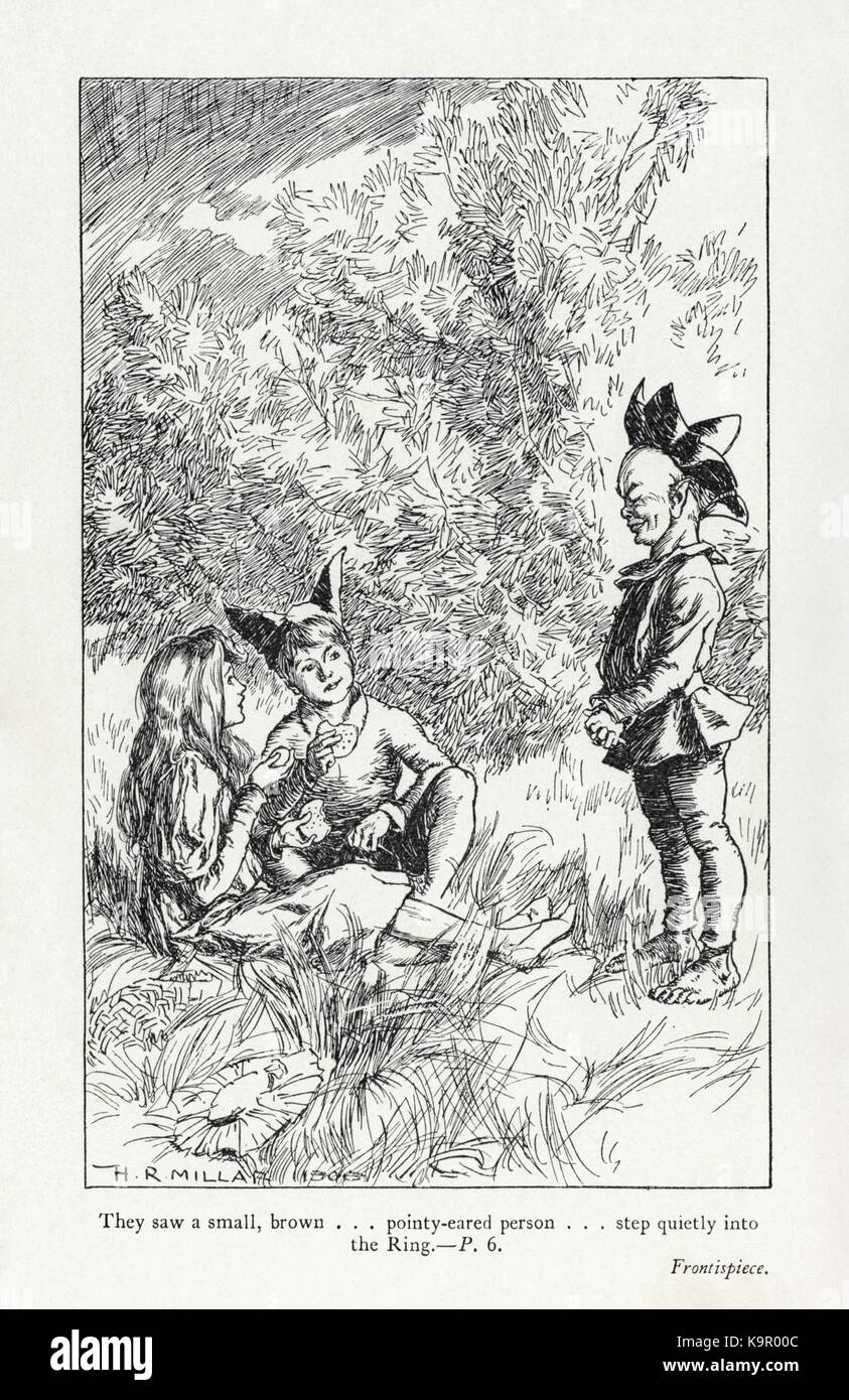 H. R. Millar Rudyard Kipling Puck of Pook's Hill 1 Stock Photo - Alamy