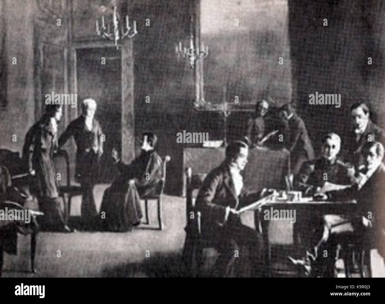 A historical reference to the Primera Junta, the first independent ...