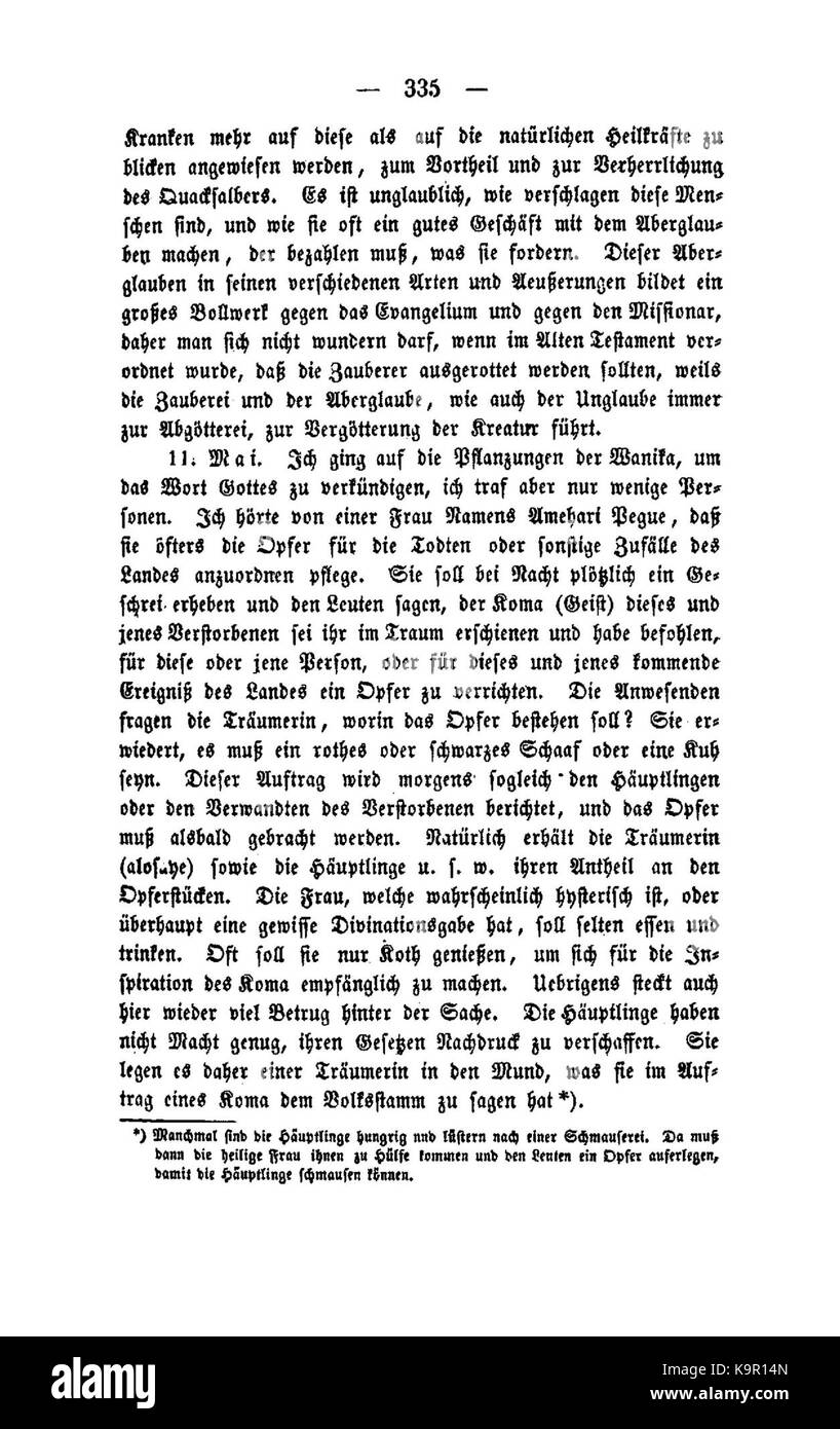 'Reisen in Ostafrika' (Travels in East Africa) by Johann Ludwig Krapf ...