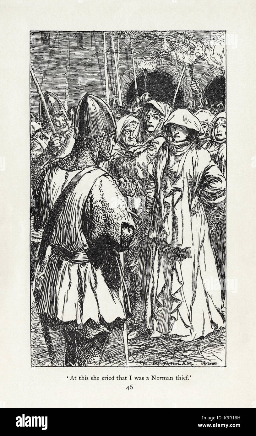 H. R. Millar Rudyard Kipling Puck of Pook's Hill 3 Stock Photo - Alamy