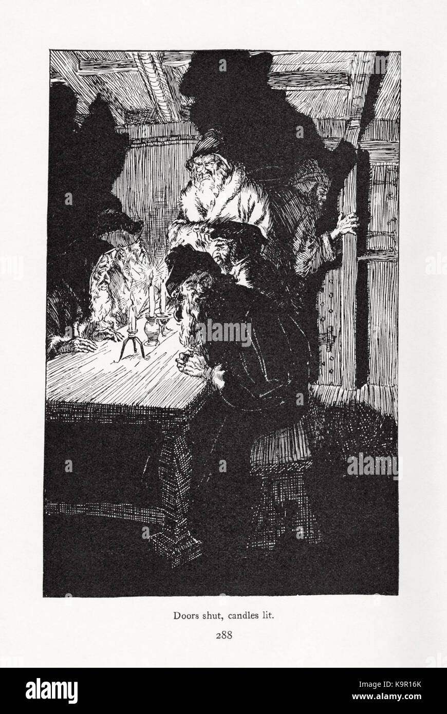 H. R. Millar Rudyard Kipling Puck of Pook's Hill 19 Stock Photo - Alamy