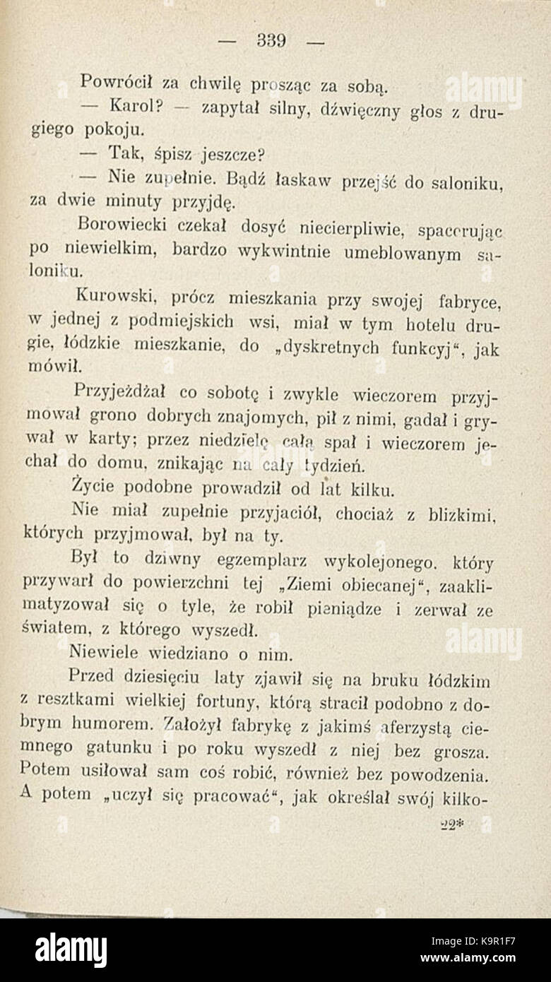 'Ziemia obiecana' (The Promised Land) by Władysław Reymont is a novel ...