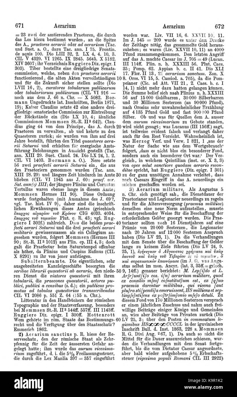 This entry from Pauly Wissowa's encyclopedic work provides a detailed ...